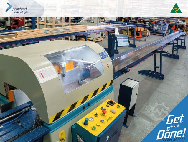 Potpuno automatski Optimizator testera 9m
ProfiFeed Technologies A550 Fully Automatic Mitre Aluminium Saw