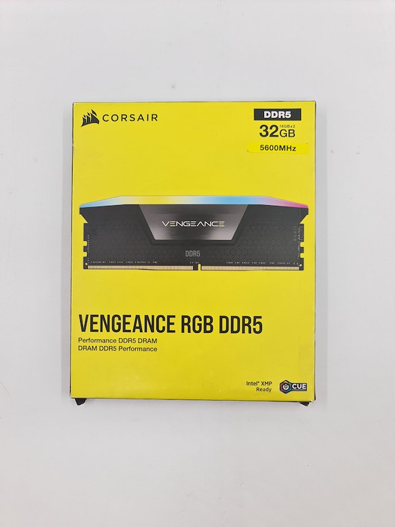 Corsair RGB memorija za desktop 32gb(2x16gb) na 5600MHz/NOVO