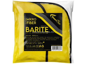 BARITE - Mikrofiber peškir za sušenje automobila - žuti