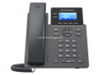 Grandstream GRP-2602P Carrier-grade Essential 2-line/4-SIP VoIP HD telefon, LCD 132x48 displej i ...