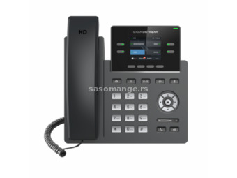 Grandstream GRP-2612P Carrier-grade 4-line/2-SIP VoIP HD telefon, podesivi 2.4" TFT color LCD 320...