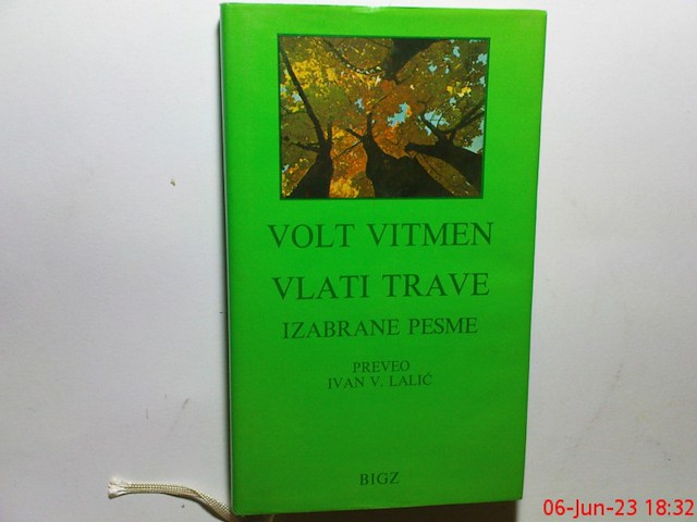 VOLT VITMEN  -  VLATI TRAVE - IZABRANE PESME