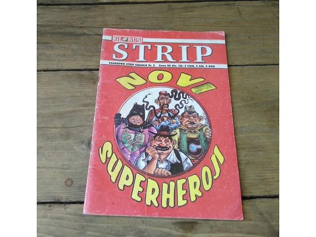 STRIP GLOBUS STRIP 2 Novi superheroji