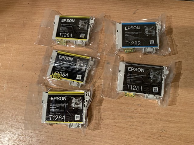 Original NOVO Epson ketridzi T1281,T1282,T1284