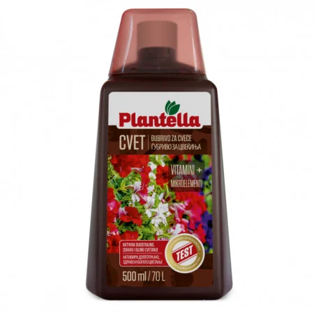 Prihrana za cvetanje - univerzalna 500ml -12 kom Plantella