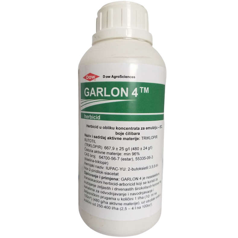Neselektivni totalni herbicid GARLON 4 100ml