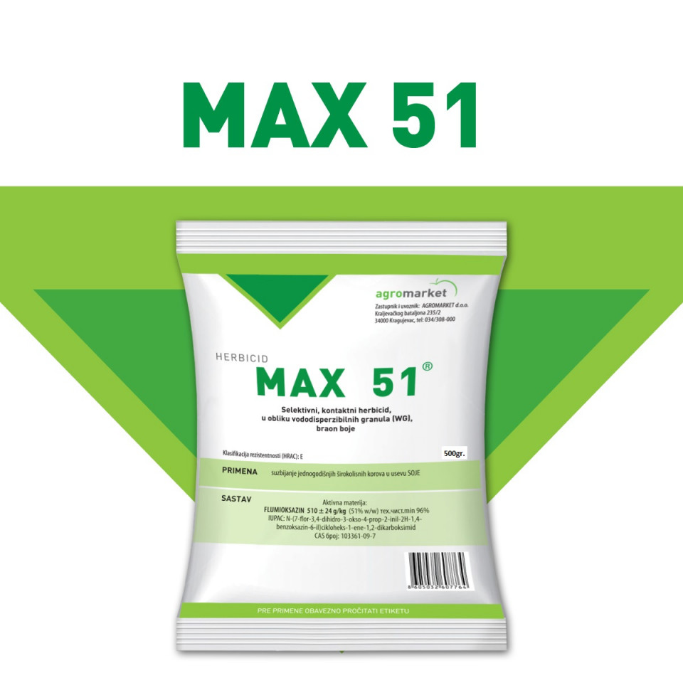 Herbicid Max 51 500gr.