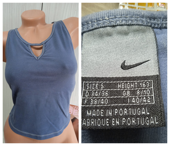 Original Nike majica sa topom ispod 34/36