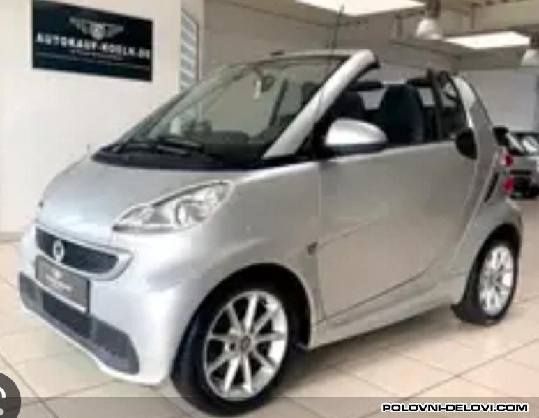 Smart ForTwo 451 Kompletan Auto U Delovima