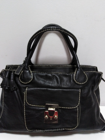 Velika kožna Genuinen Leather torba 100% koža