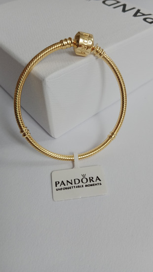 Pandora zlatna narukvica 17