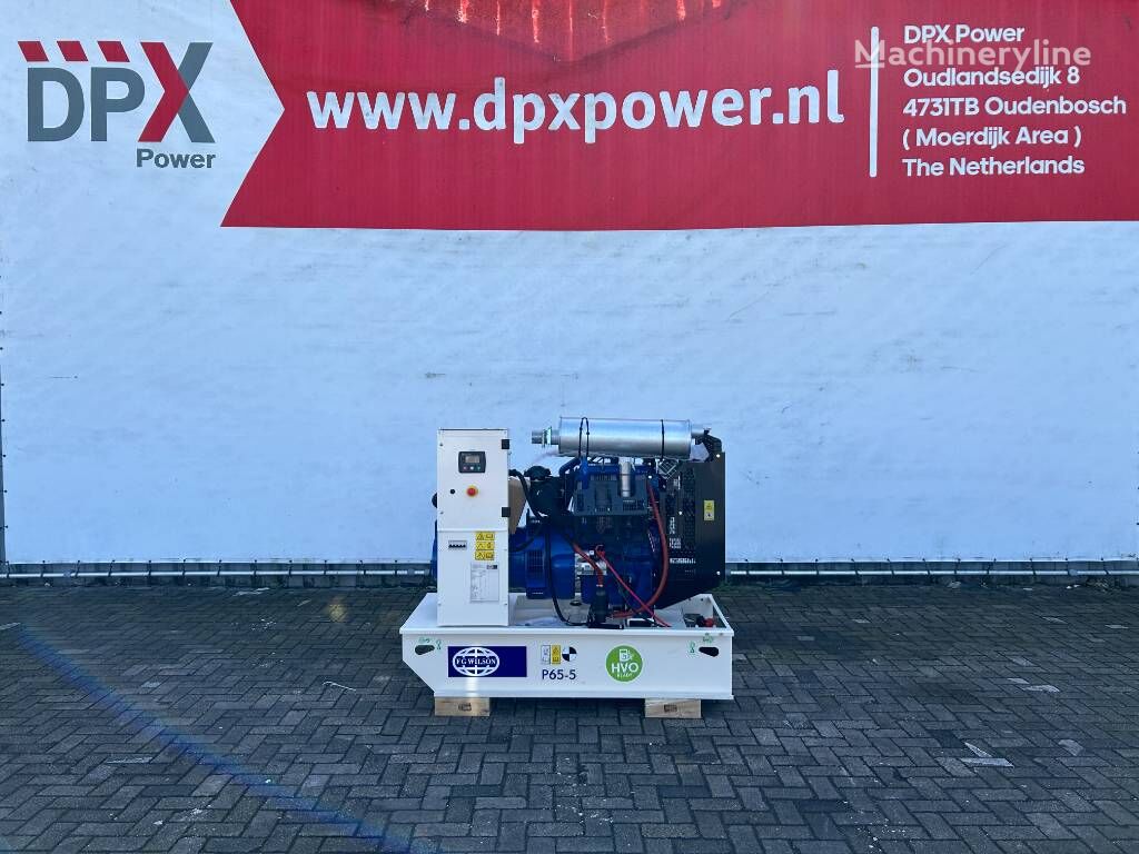 Novi FG Wilson P65-5 - 65 kVA Open Genset - DPX-16006-O diesel generator