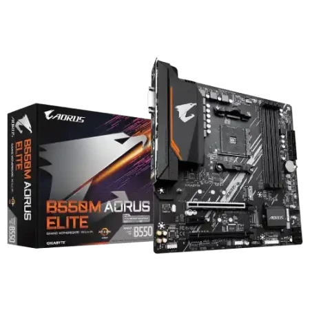 Matična ploča AM4 Gigabyte B550M AORUS ELITE rev. 1.1 HDMI/DVI/M.2