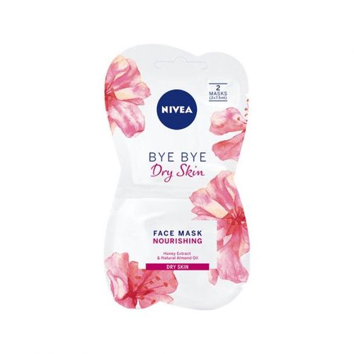 NIVEA Bye Bye Dry Skin maska za lice 2X7.5ml