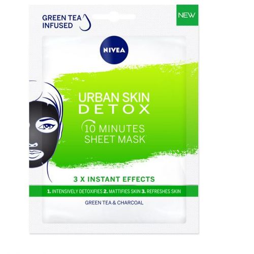 NIVEA Urban Skin Detox Black maska za lice 1pcs