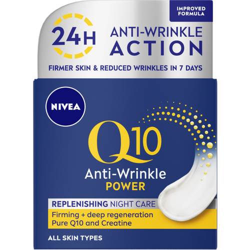 NIVEA Q10 Anti-Wrinkle Power noćna krema za lice 50ml