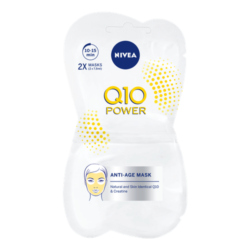 NIVEA Q10 Power maska za lice protiv bora 2x7.5ml