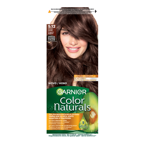 Garnier Color Naturals farba za kosu 5.12