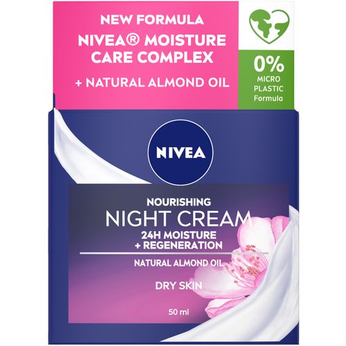 NIVEA Nourishing 24h Moisture noćna krema za lice 50ml