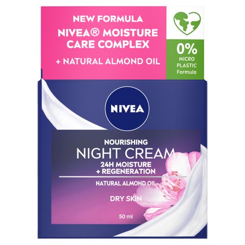 NIVEA Nourishing 24h Moisture noćna krema za lice 50ml