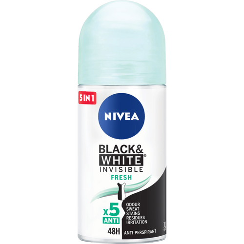 NIVEA Black&White Fresh dezodorans roll-on 50ml