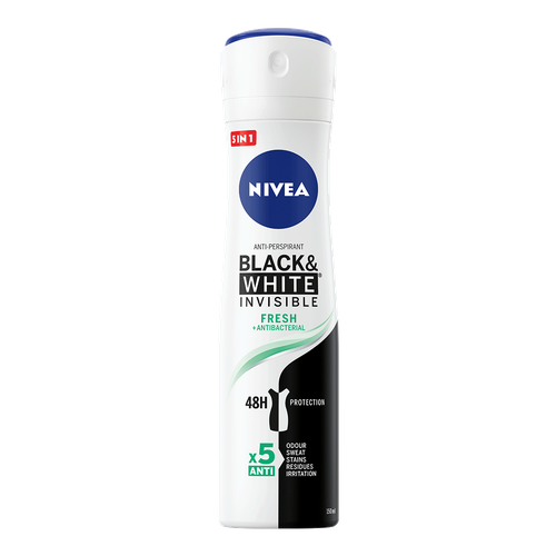 NIVEA Black&White Invisible Fresh dezodorans u spreju 150ml