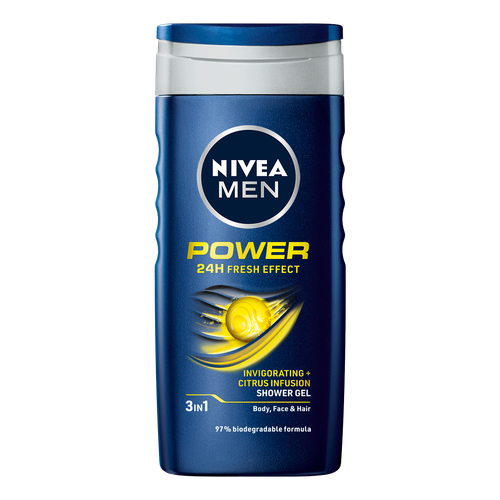 NIVEA Men Power Refresh gel za tuširanje 250ml