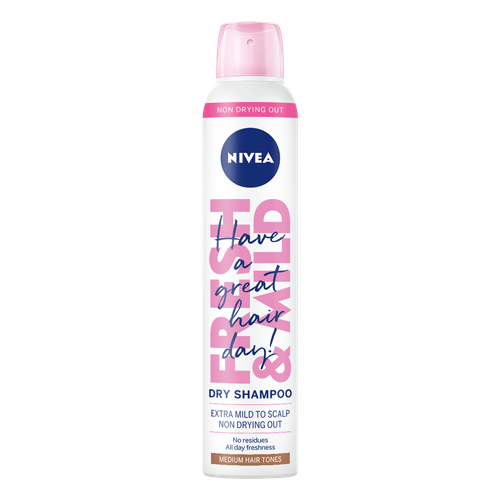 NIVEA Dry Shampoo Medium šampon za suvo pranje - smedja kosa 200ml