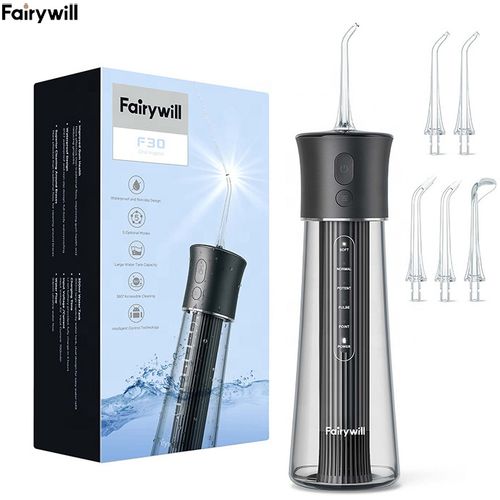 Fairywill FW-F30 bežični oralni irigator za zube i desni (crna)