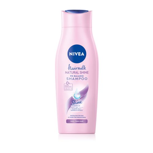 NIVEA Hairmilk Natural Shine šampon kose 400ml