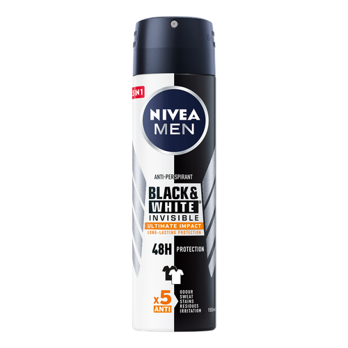 NIVEA Men Black&White Ultimate Impact dezodorans u spreju 150ml