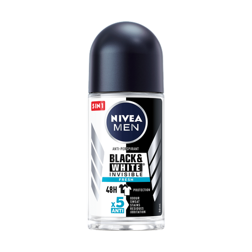 NIVEA Men Black&White Fresh dezodorans roll-on 50ml