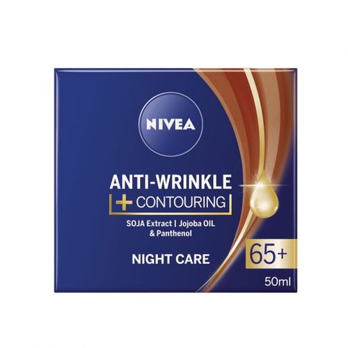 NIVEA Anti-Wrinkle Contouring noćna krema za lice 65+ 50ml
