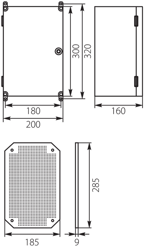 ORMAN PVC 300X200 Uni-mini