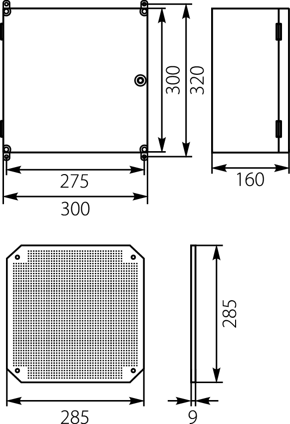 ORMAN PVC 300X300 Uni-0