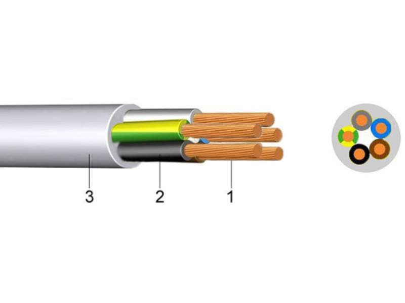 KABAL PP/J-Y 5x2.5 (H05VV-F)