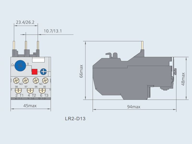 BIMETAL LR2-D1307 1.6-2.5A