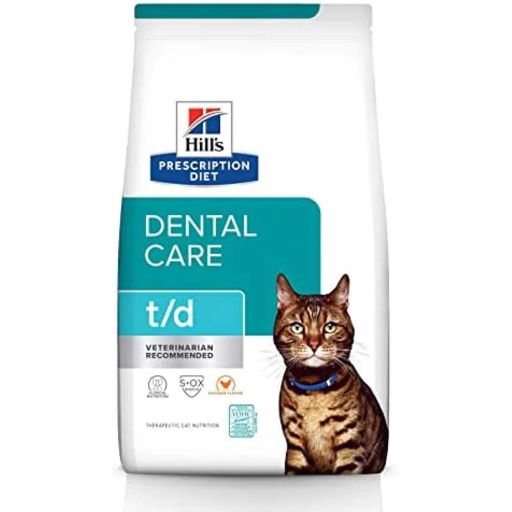 Hill's Prescription Diet cat veterinarska dijeta T/D Dental care 3kg