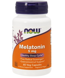 NOW Melatonin 5mg / 60kap
60kap