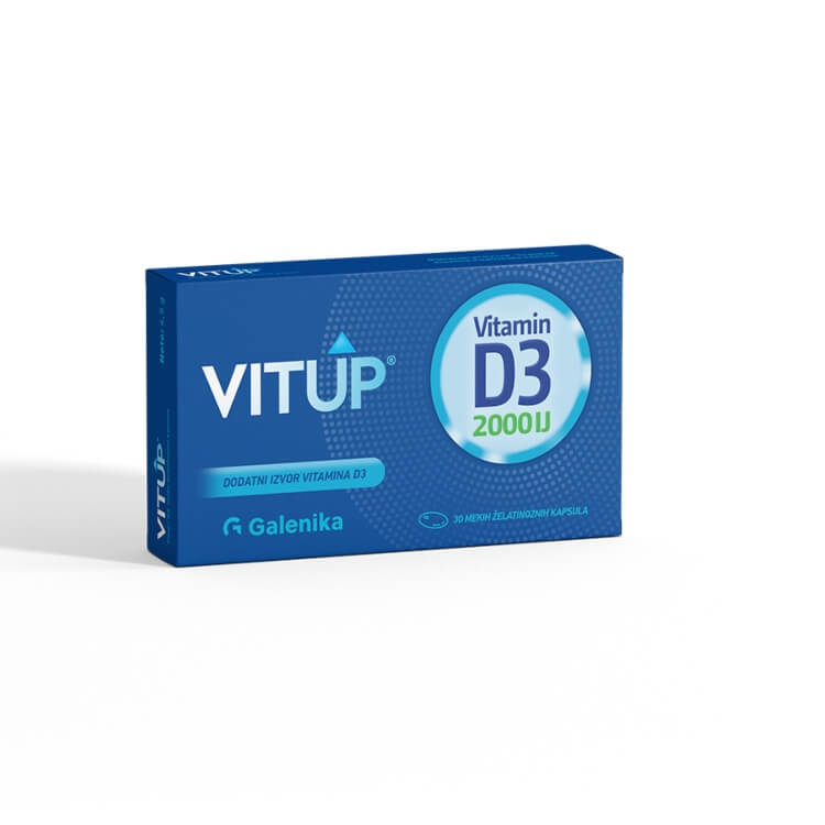Vitup D3 2000IU 30 kapsula