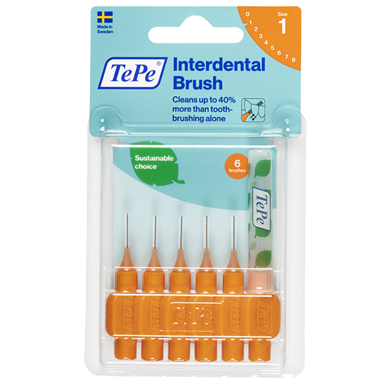 TePe Original interdentalna četkica 0,45mm a6 narandžasta