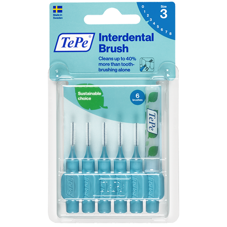 TePe Original interdentalna četkica 0,6mm a6 plava