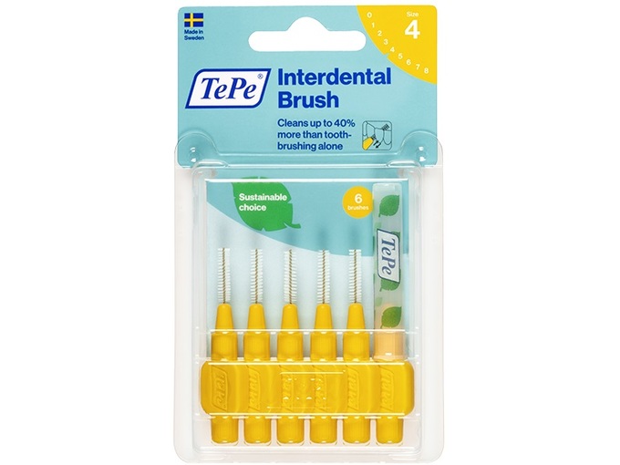 TePe Original interdentalna četkica 0,7mm a6 žuta