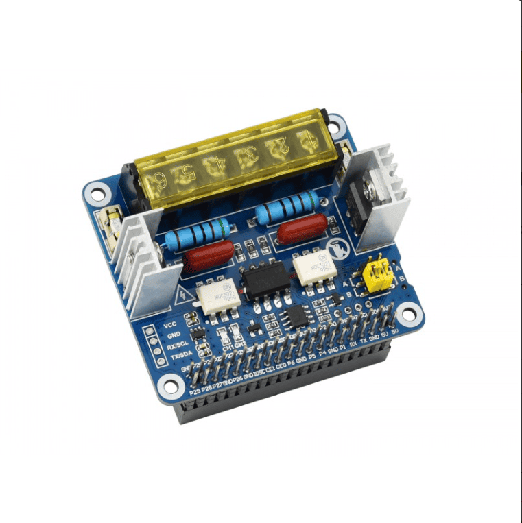 2-CH Triac HAT za Raspberry Pi, Integrisani MCU, UART / I2C (Triak)