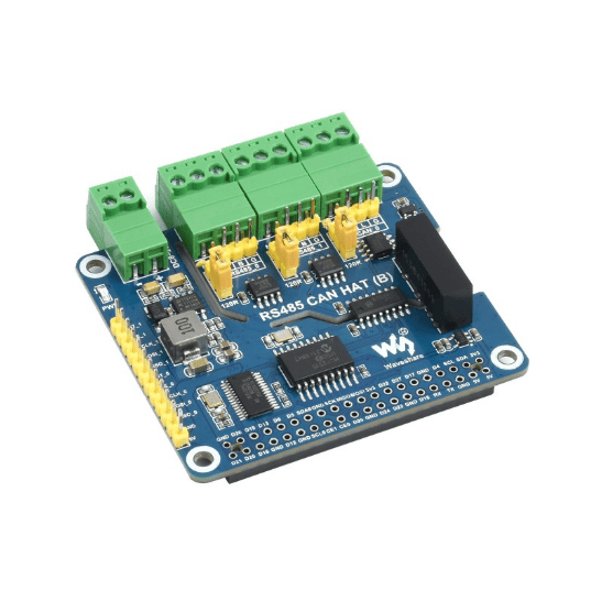 RS485 CAN HAT (B) izolovani, za Raspberry Pi, 2-Ch RS485, 1-Ch CAN