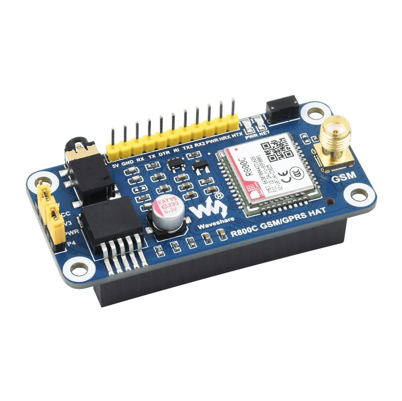 R800C GSM/GPRS HAT za Raspberry Pi