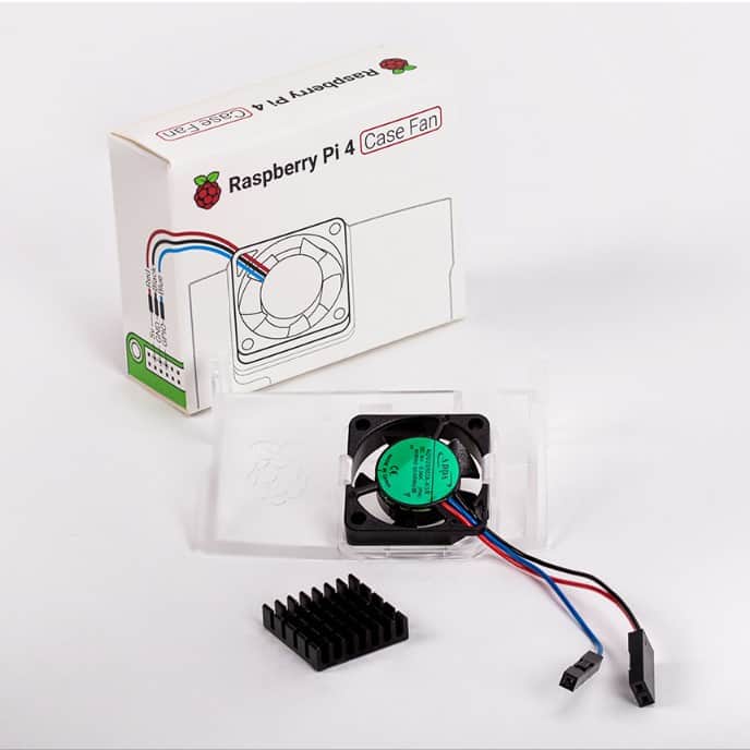 Raspberry Pi 4 ventilator za oficijelno kućište