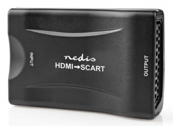 VCON3461BK HDMI ulaz na SCART izlaz jednosmerni, 1080p, 1.2 Gbps, Black