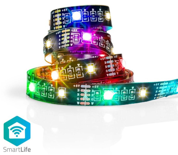 BTLS20RGBW RGB Led traka Bluetooth, Topla bela, SMD, 2m, IP20, 2700K, 380lm, Android/iOS