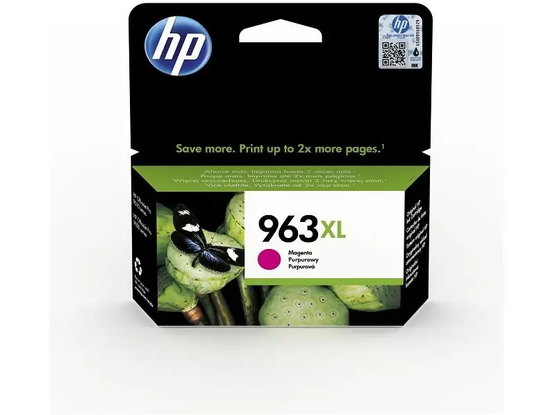 HP 963XL HIGH YIELD MAGENTA ORIGINAL INK CARTRIDGE 3JA28AE